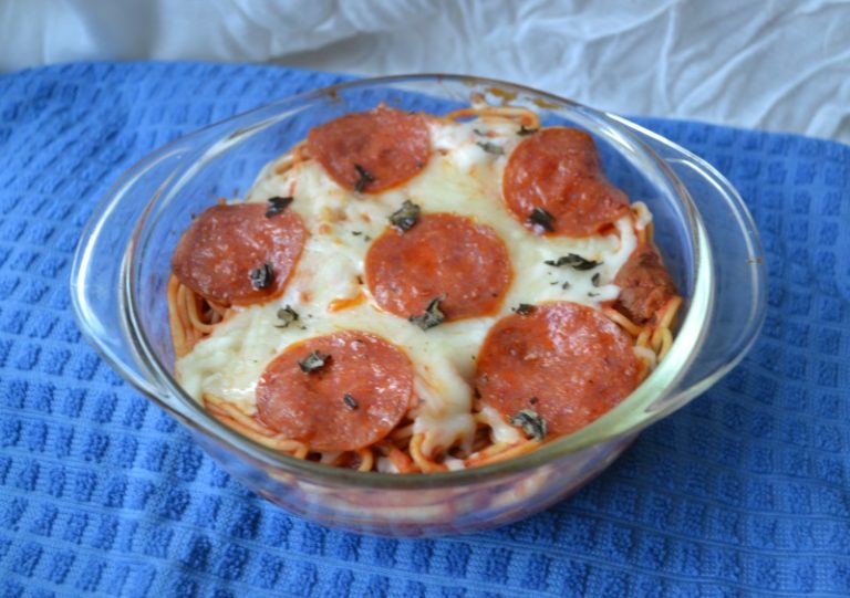 Baked Spaghetti Leftover Make Over – Apron Free Cooking
