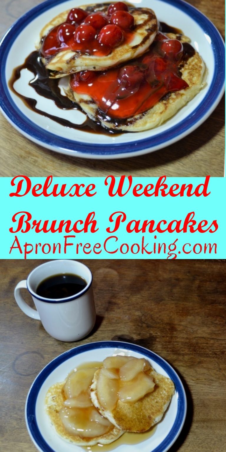 How to Make Easy Deluxe Weekend Brunch Pancakes – Apron Free Cooking